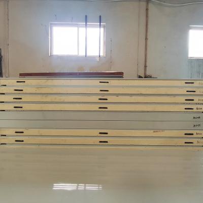China 50mm-250mm PU Sandwich Wall Panel For Clean Room / Cold Room for sale