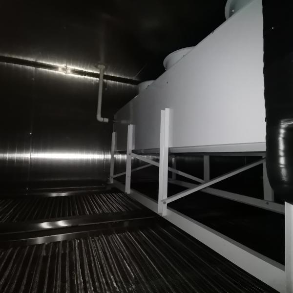380V 50Hz Individual Quick Freezing Machine Fast Cooling Quick Freezing Tunnel