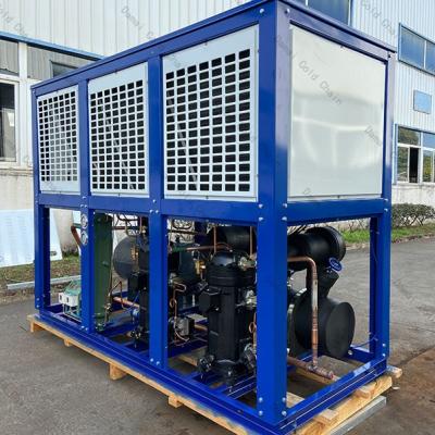 China DM Industrial Air Cooler Condenser H Type Customized with Direct Drive / Axial Fan for sale
