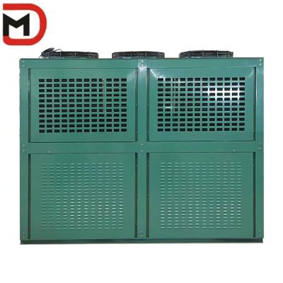 China 220v 380v Voltage 2-4 Fans Freezer Room air cooler condenser for Walk In Freezer for sale
