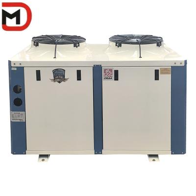 China Método de arrefecimento Refrigerador de câmara fria condensador de evaporação com motor de acionamento directo à venda