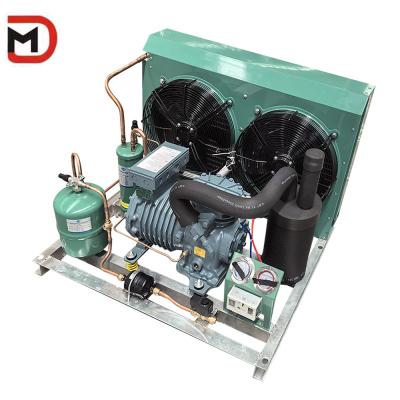 Cina Unità di condensazione orizzontali raffreddate ad aria di ventilatore per camera fredda in vendita