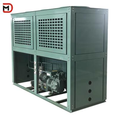 China Compressor Structure Air Cooled Condensing Units For Industrial Refrigeration System for sale