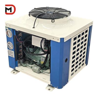 China Cold Storage Walk In Freezer Room Condensing Unit With Air Cooled Refrigerant Way for sale