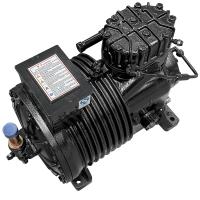 China Customization design Piston Air Compressor with air condenser for refrigeration unit for sale