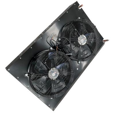 China Cooling system air cooled compressor with Air Cooler Condenser for walk in cooler for sale
