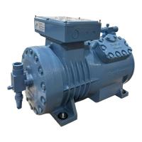 China Refcomp SP4HF1200 SP4HF120E Reciprocating Chiller Compressor for Rooftop AC Unit for sale