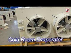 industrial efficient evaporative air cooler evaporator for walk in freezer