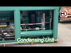 integral finned condenser unit for thermal regulation in industrial cooling applications