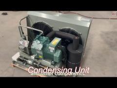 high quality semi-enclosed air-cooled condensing unit for cold room