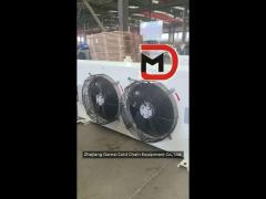 air cooled cold room evaporator made of stainless steel for cooling solution solution