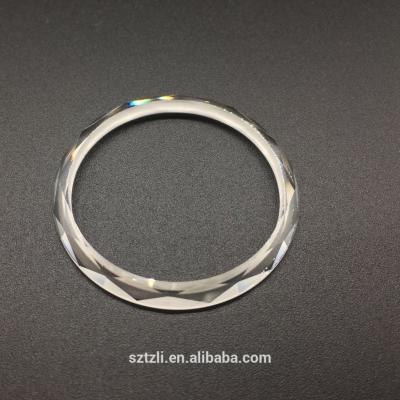 中国 9H硬度の部品のタイプのための磨かれたスマートな腕時計のサファイア ガラスの腕時計 販売のため