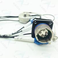 China 20KC04N Optical Fiber Connectors Five Key ARINC801 Connector Anti Misinsertion for sale