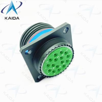 중국 스레드 원형 MIL-DTL-38999 시리즈 3 커넥터 16 남성 핀 D38999 20WG16PN 판매용