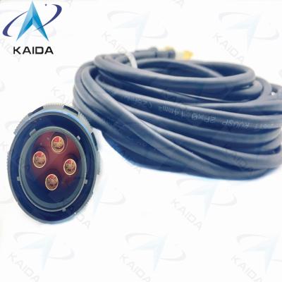 중국 MIL-DTL-38999 시리즈 III 플러그 커넥터 쿼드랙스 남성 접촉. 올리브 녹색 카드미움.D38999/26WF04PFNC110 판매용