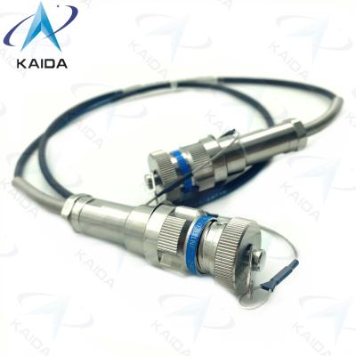 China Stainless Steel Passivated Finish Optical Fiber Connectors 2*J599/26KB02B1N-8.0(GD) for sale