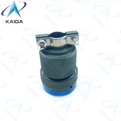 China Rechte stekker MIL-DTL-26482 serie I met kabelklem accessoire MS3116F16-23S Olijfgroen Cadmium 23 vrouwelijke pinnen Te koop