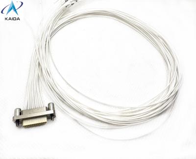 China Micro-D Metal Shell 3A Stroomclassificatie Koperlegeringscontactmateriaal voor prestatieproducten Te koop