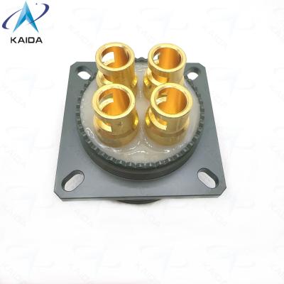 Cina Endurance 500 Cycles Olive Green Cadmium ReRe per prestazioni durature.D38999 Serie Custom Epoxy Potting Receptacle.D38999/20WJ14SN-H in vendita