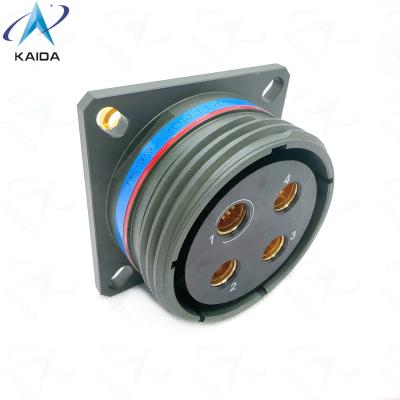 Cina Endurance 500 Cycles Olive Green Cadmium ReRe per prestazioni durature.D38999 Serie Custom Epoxy Potting Receptacle.D38999/20WJ14SN-H in vendita