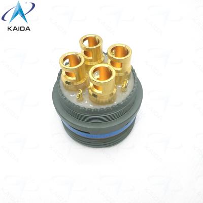China 6 Contact Olive Green Cadmium Plug for Exceptional Durability and Reliability.D38999 Series Epoxy Potting.D38999/26WJ28SB-H.Solder Power Contacts for sale