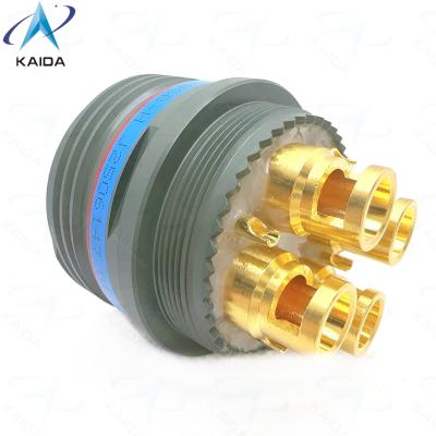 China 6 Contact Olive Green Cadmium Plug for Exceptional Durability and Reliability.D38999 Series Epoxy Potting.D38999/26WJ28SB-H.Solder Power Contacts for sale