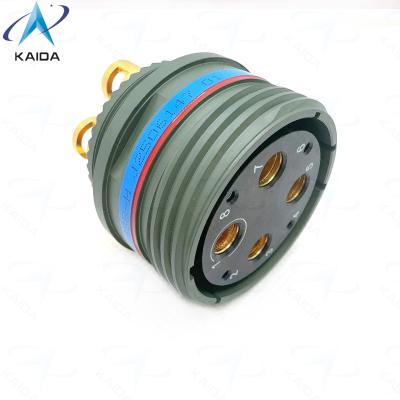 China 6 Contact Olive Green Cadmium Plug for Exceptional Durability and Reliability.D38999 Series Epoxy Potting.D38999/26WJ28SB-H.Solder Power Contacts for sale