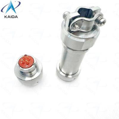 China 5 A Current Rating Circular Electrical Connector for Temperature Applications up to 175C in Extreme Environments.YMA18T4Z1P40+YM18AP01 for sale