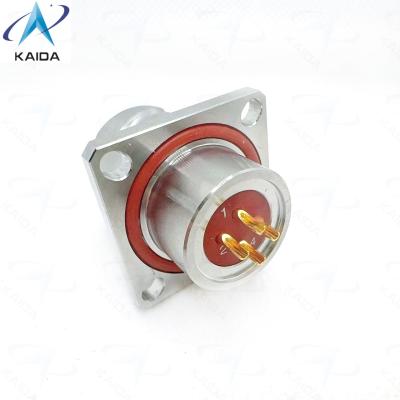 China 4 Contacts Circular Electrical Connector -55C To 175C Ideal for Extreme Temperatures.YMA18F4K1D40 for sale