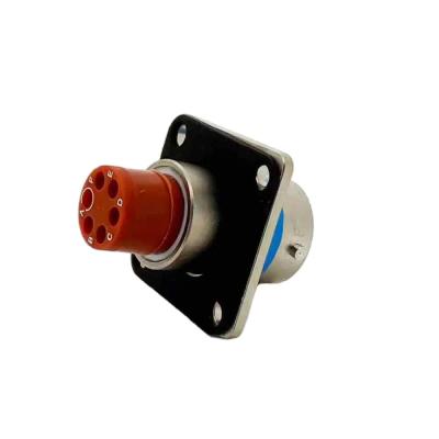 China Mil-C-26482 I Series Square Box-Mounted Socket Ms3112e10-06pnl Electrical Aerospace Power Connector for sale