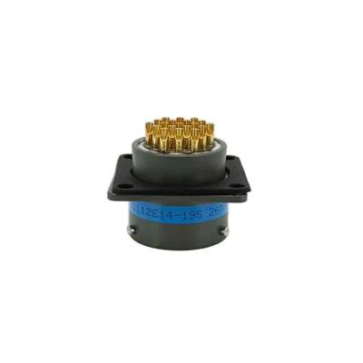 China Mil-Dtl-26482 I Series Ms3112e14-19s Box Mounting Square Receptacle Circular Power Connector for sale
