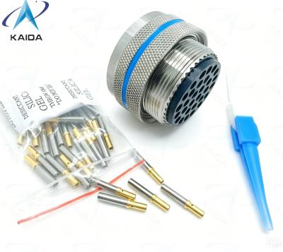 China SS Connector Shell Circular Electrical Connector 30 Contacts.EN2997 high temperature firewall connectors.EN2997SE62430F6.853 series for sale