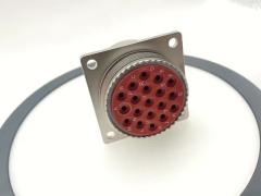 19 épingles femelles MIL-DTL-26482 connecteur électroless nickel finish Mil DTL 26482 série Ii