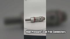 KAIDA High Pressure Stainless Steel Fluid Connectors