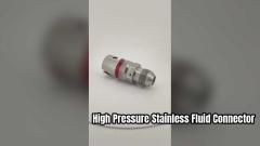 KAIDA Stainless Steel Fluid Connector KK08 Performance