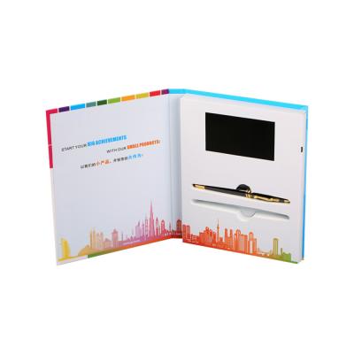 China 4.3 Inch Tft Panel LCD Video Brochure Card Digital For Marketing Busi for sale