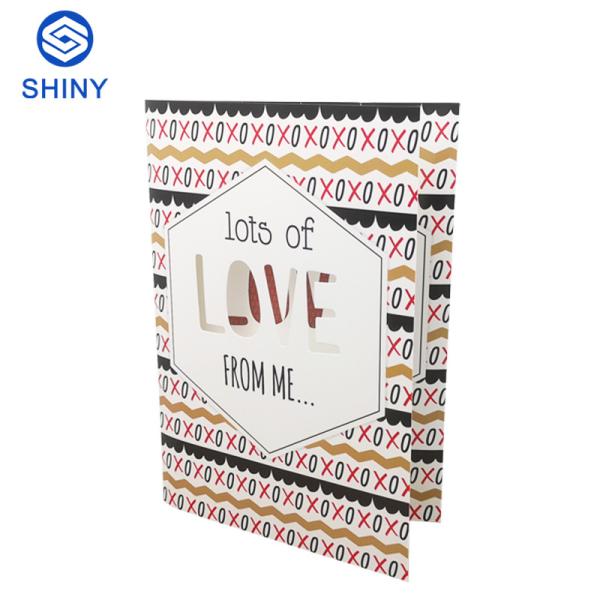 Custom Blank Music Personalized Greeting Card CMYK Printing
