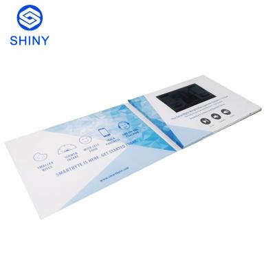 China 7 Zoll Lcd-Schirm-Videobroschüren-Gewohnheit oder Standard zu verkaufen