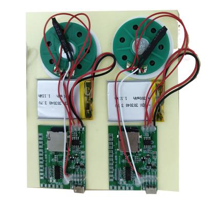 Chine Module de musique personnalisable avec batterie haut-parleur PCB et batterie rechargeable à vendre