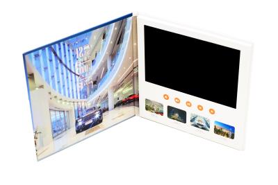 China Customizable Digital Video Book 10 Inch IPS Screen Video Brochure with 300Amh-6000Amh Battry Capacity and 128MB-32GB Flash for sale