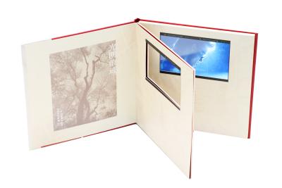 Китай Настраиваемая 10-дюймовая видео-брошюра с ЖК-экраном для рекламного бизнеса продается