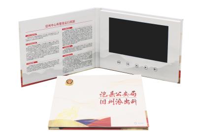 중국 256MB LCD 비디오 명함 맞춤형 프로모션/광고/결혼 판매용