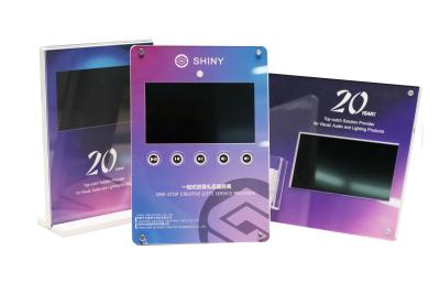 광고 LCD 영상 POS 전시 7 인치 1024x600 해결책 OEM