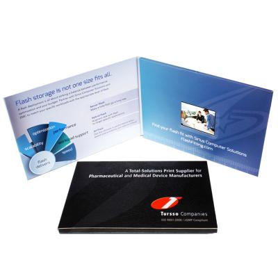 Custom Printed LCD Video Brochure Card The Most Effective Way to Target All Aspects of User Experience
