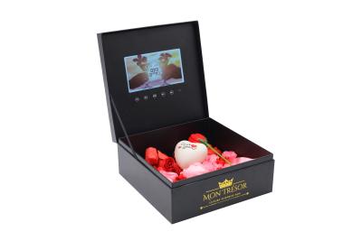 China Customized Style LCD Screen Video Gift Box The Perfect Way to Showcase Your Products and Services in MP4 Format for sale