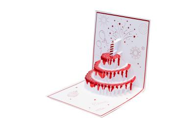 China Oem Service Accepted OEM Custom Greeting Card Pop Out Card 1 Card Accepted OEM Custom Greeting Card Oem Service for sale