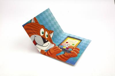 China 4 Color Print Musical Greeting Cards with Customizable Melodies for Memorable Celebrations for sale