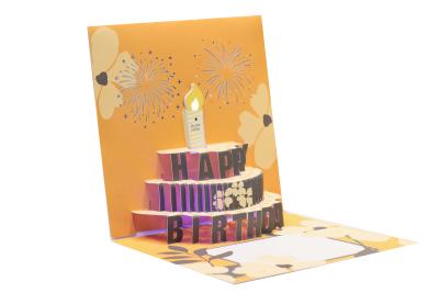 China Handmade 3D Pop Up Greeting Card Personalization And Customization Unique Artistic Style Customizable Option for sale
