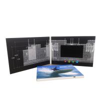 China Built-in Flash Memory Digital Video Brochure Auto-Play Built-in Speaker For Event Invitations for sale