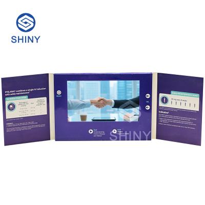 Китай Карта видеоброшюры LCD 16:9 с 128MB-32GB памяти продается